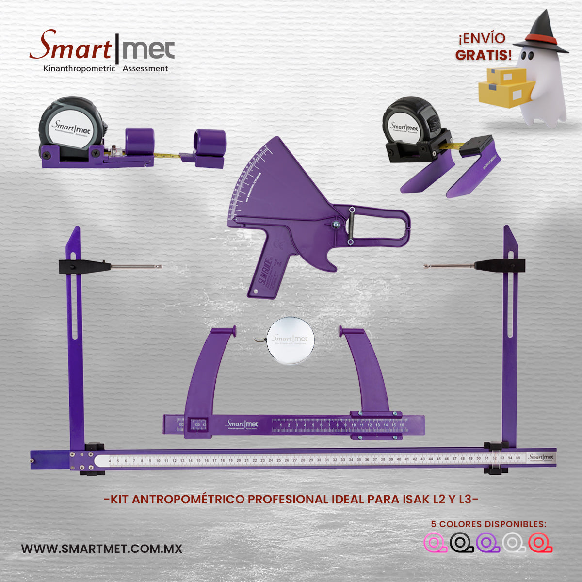 Kits de Antropometría: Equipos Completos y Precisos | SmartMet