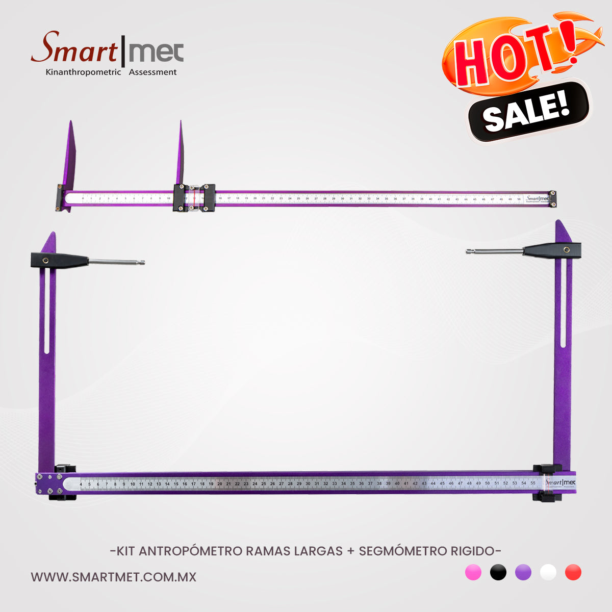 Kits Profesionales para Antropometrístas Nivel ISAK 2 y 3 | SmartMet