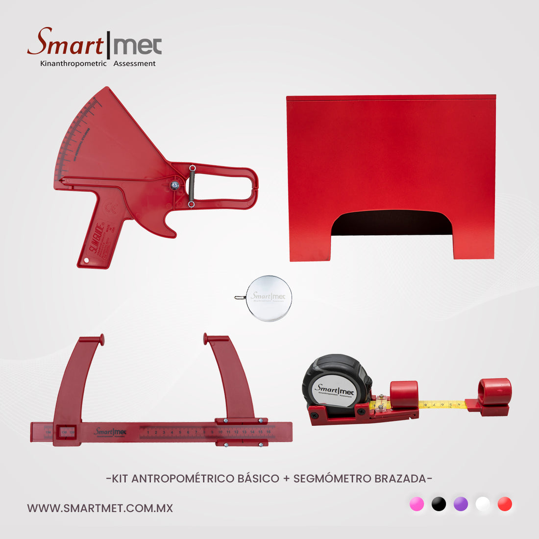 Kit de Antropometría con Banco y Segmómetro de Envergadura